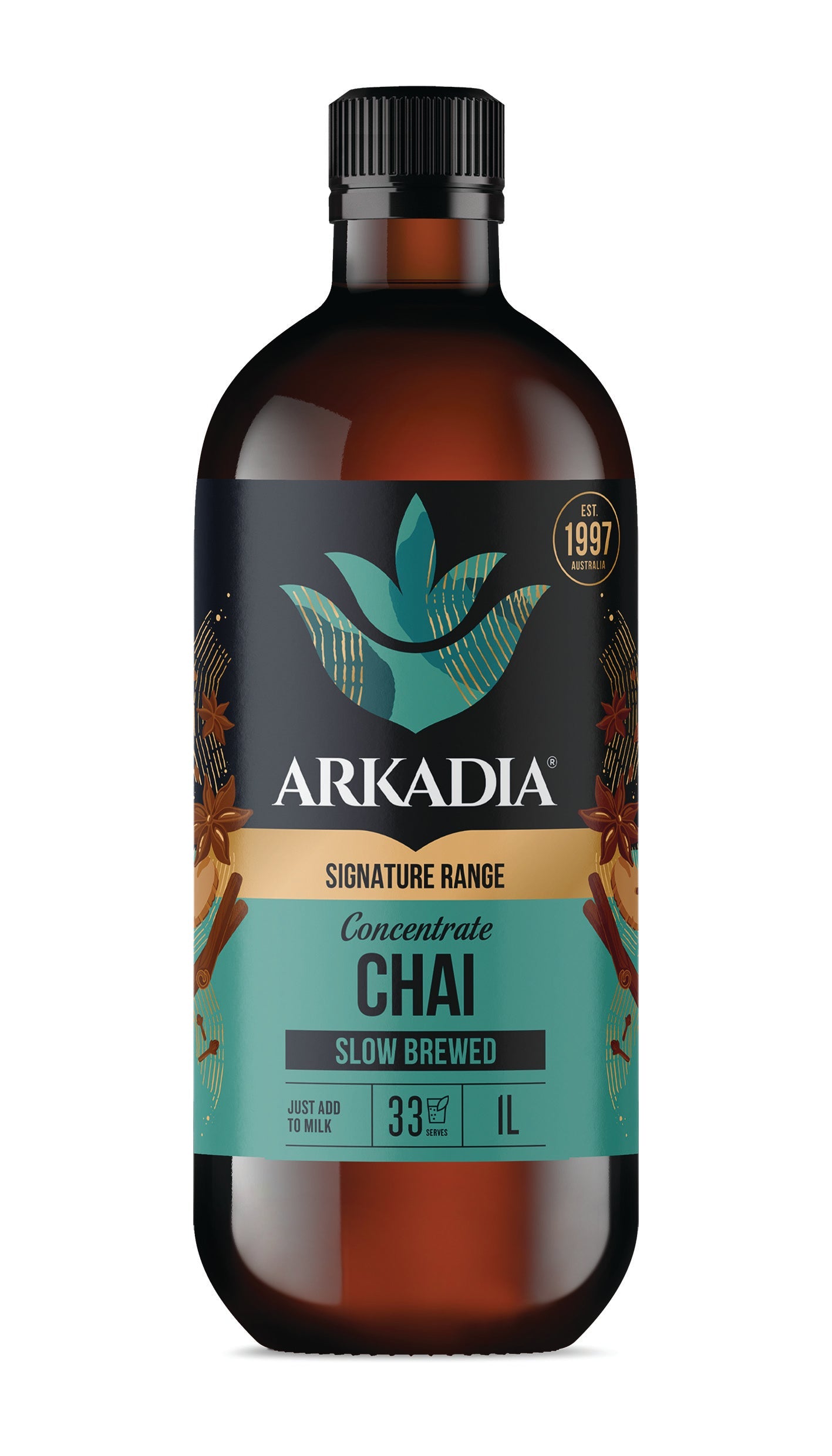 Arkadia Chai Concentrate 1L A Rich History of Flavorful Vegan and ...