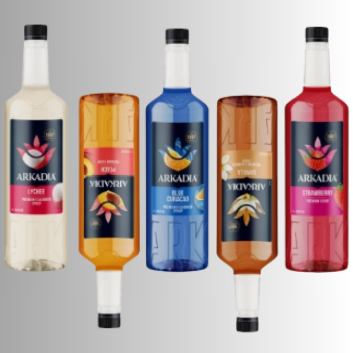 Arkadia Premium Syrups Collection | Elevate Drinks - Eighteen Grams