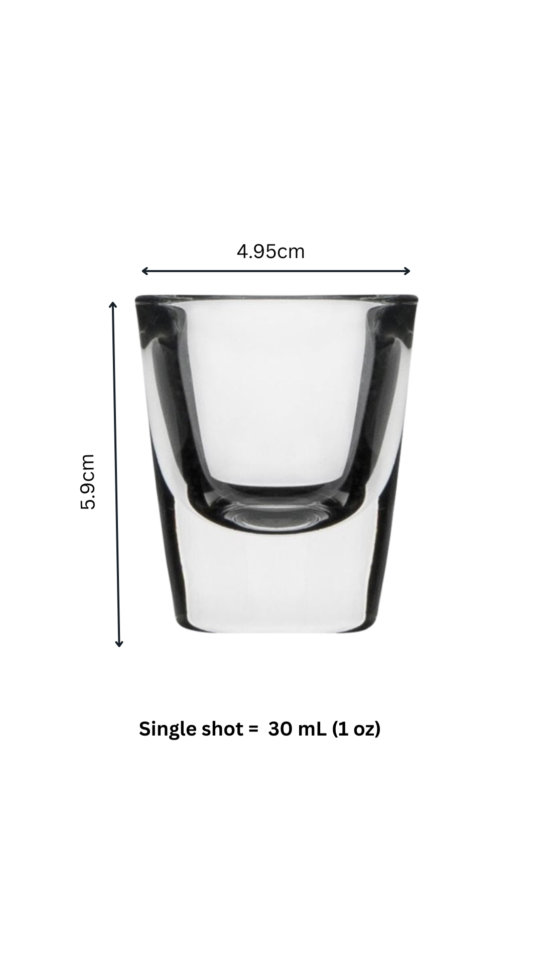 Pasabahce Shot Glass – 30mL -perfect single shot – Buy Pasabahce Shot ...