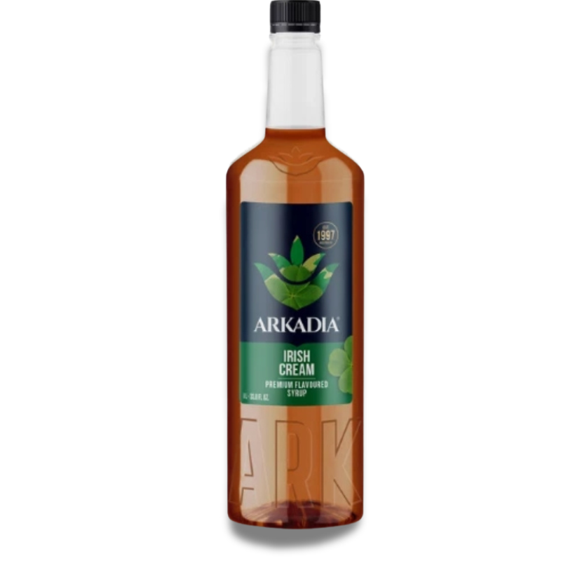 Arkadia Irish Cream Syrup for Rich Coffee Enjoyment - Eighteen Grams