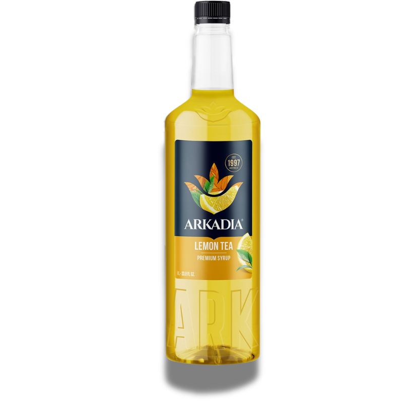 Arkadia Lemon Tea Syrup 1000ml – Refreshing Citrus-Infused Tea in Every ...